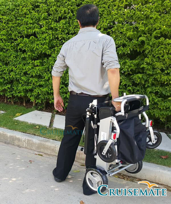 รถเข็นไฟฟ้า วีลแชร์ไฟฟ้า Cruisemate ราคาถูก รถเข็นผู้ป่วย มีวิศวกร ลดกว่า50%