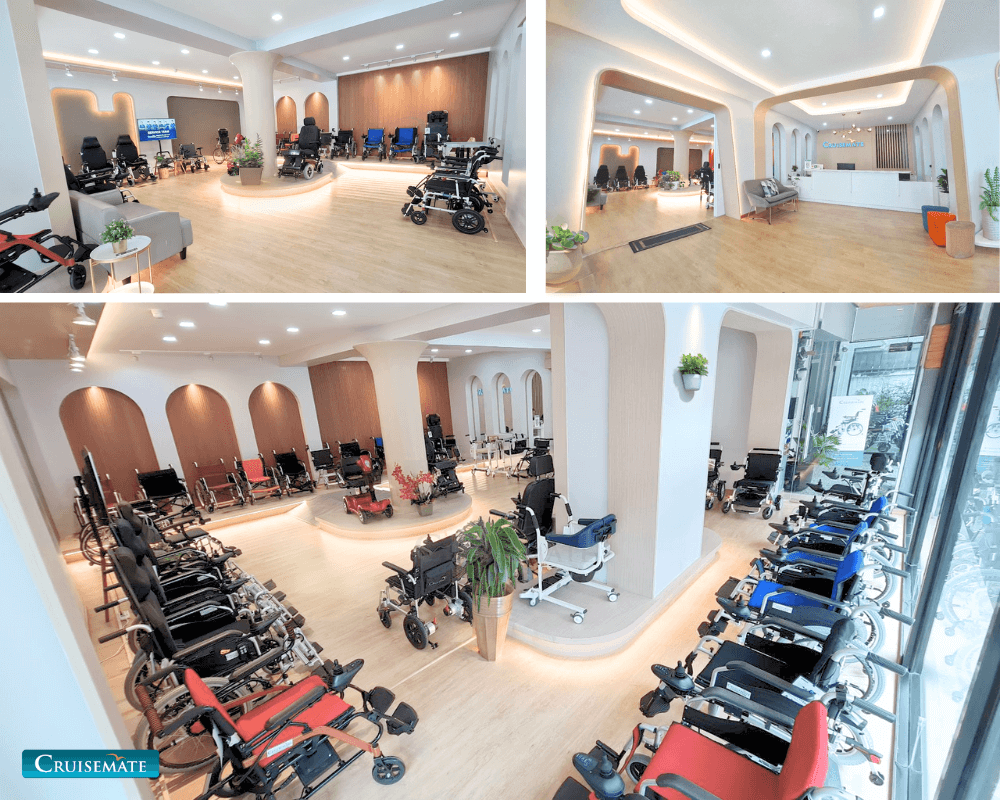 รถเข็นไฟฟ้า วีลแชร์ไฟฟ้า Cruisemate เกรดPremium ลดกว่า40%วิศวกร